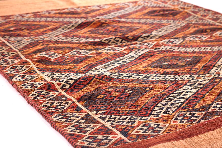 Klassischer Kelim | Stylisch & Cool | IR1329 | KHODAI